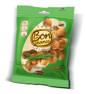 Bon chance Bread Crisps Onion & Sour Cream 60g - Cappuccinowelt.de